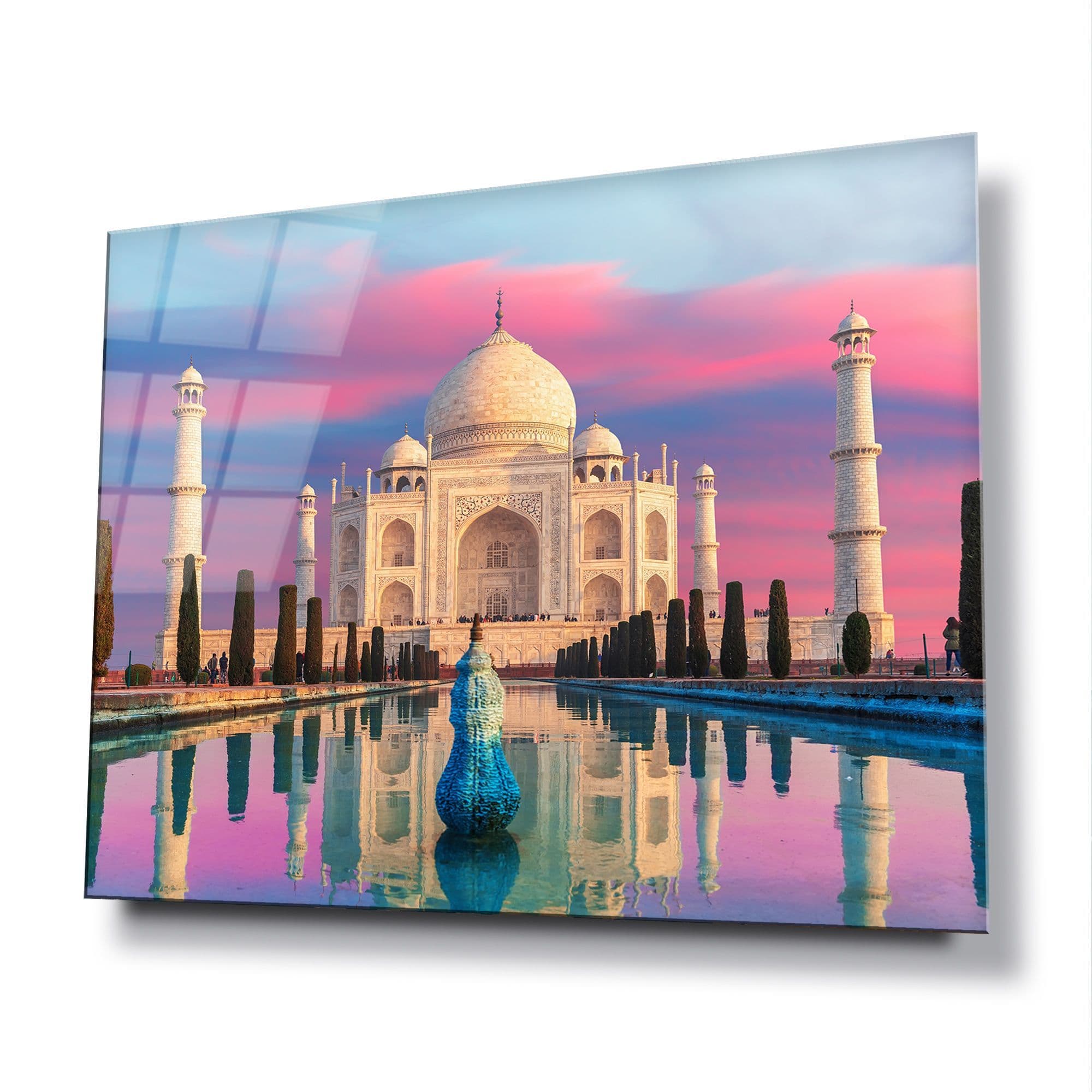 Taj Mahal kitchen glass splashback | 1st Glass Art