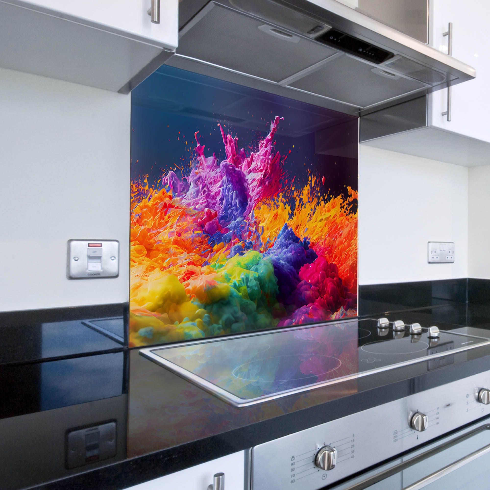 paint-splash-kitchen-glass-splashback-heat-resistant-6mm-toughened ...