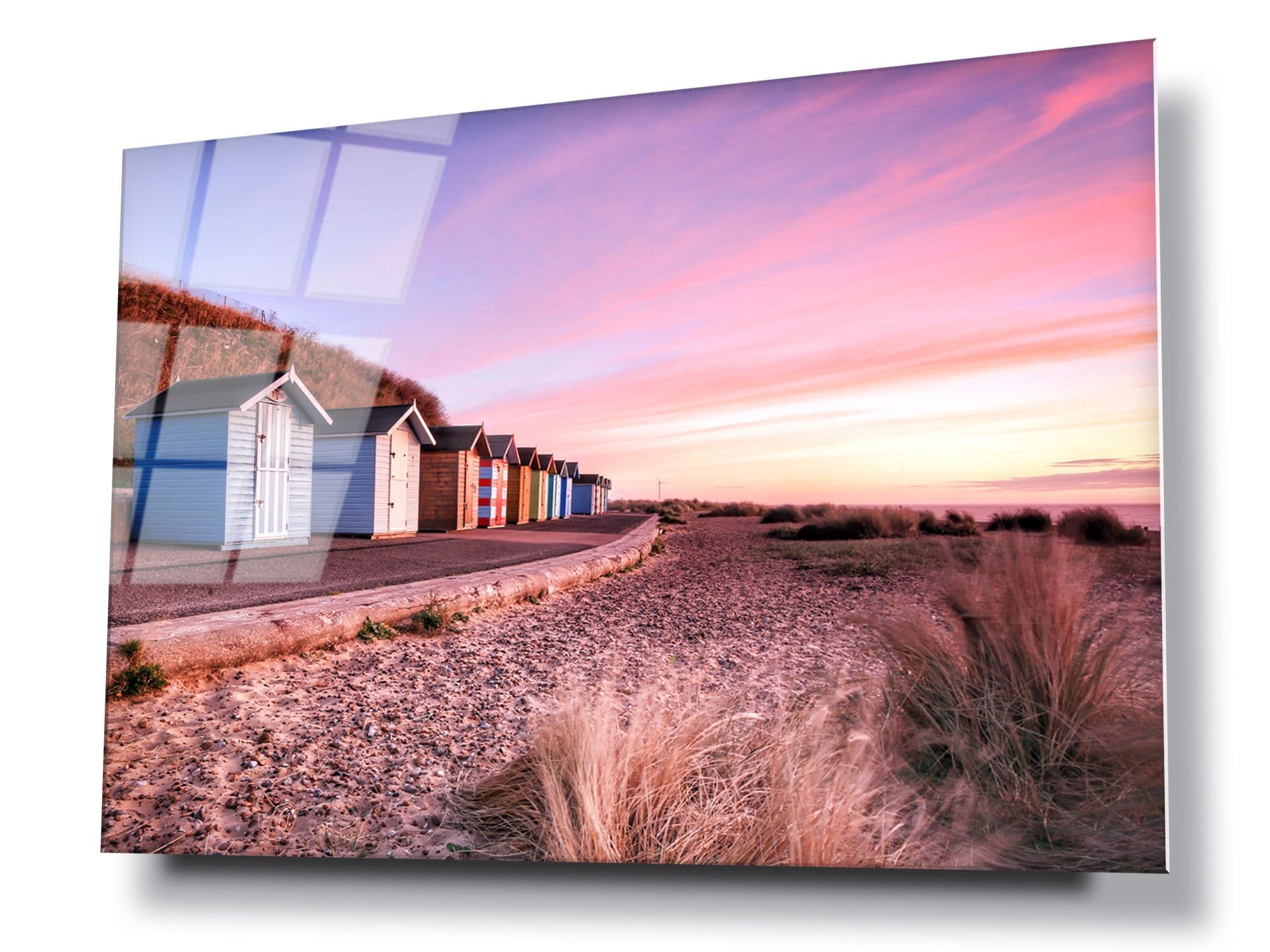Pakefield Beach in Lowestoft Suffolk in England