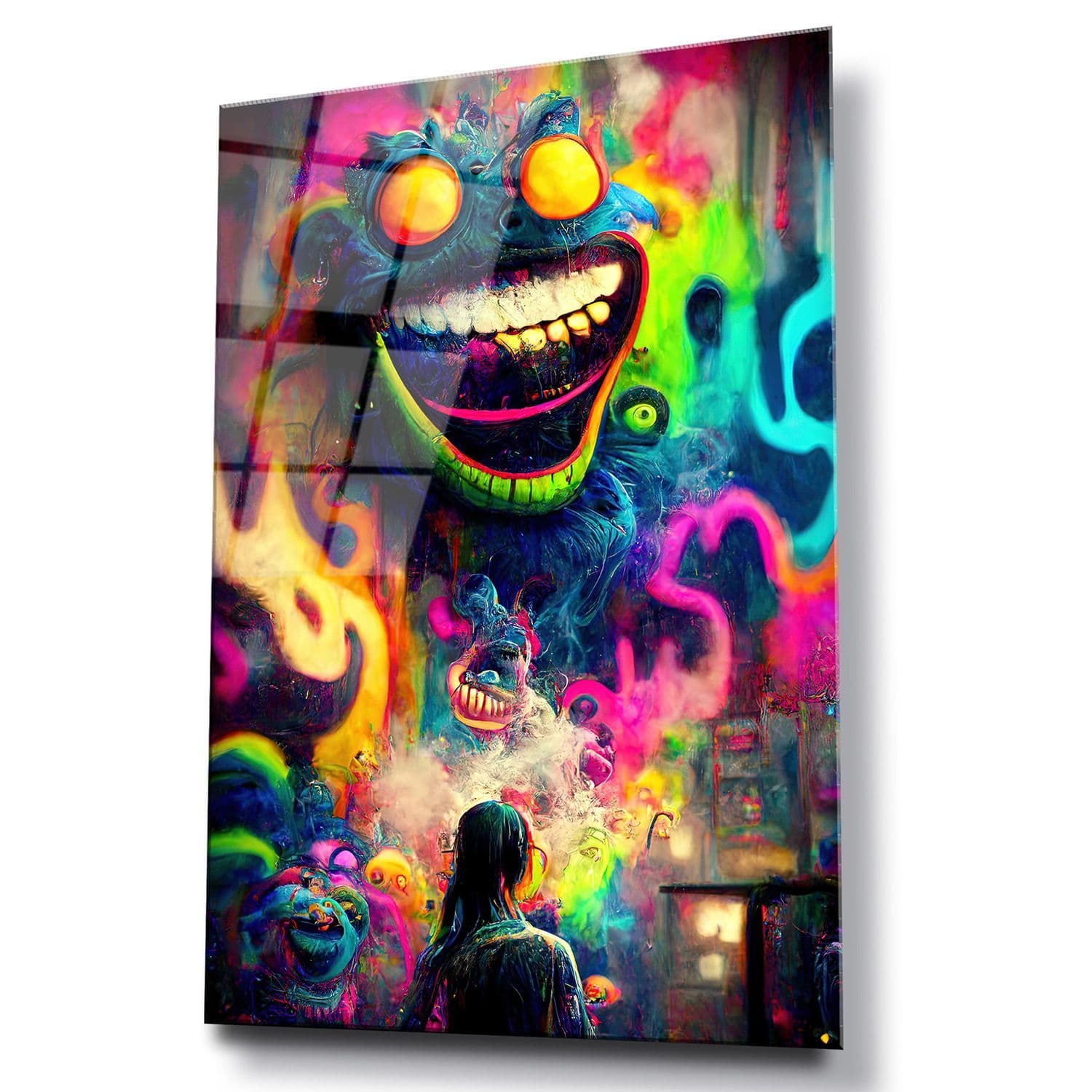 Surreal Fictional Monster Graffiti Dream
