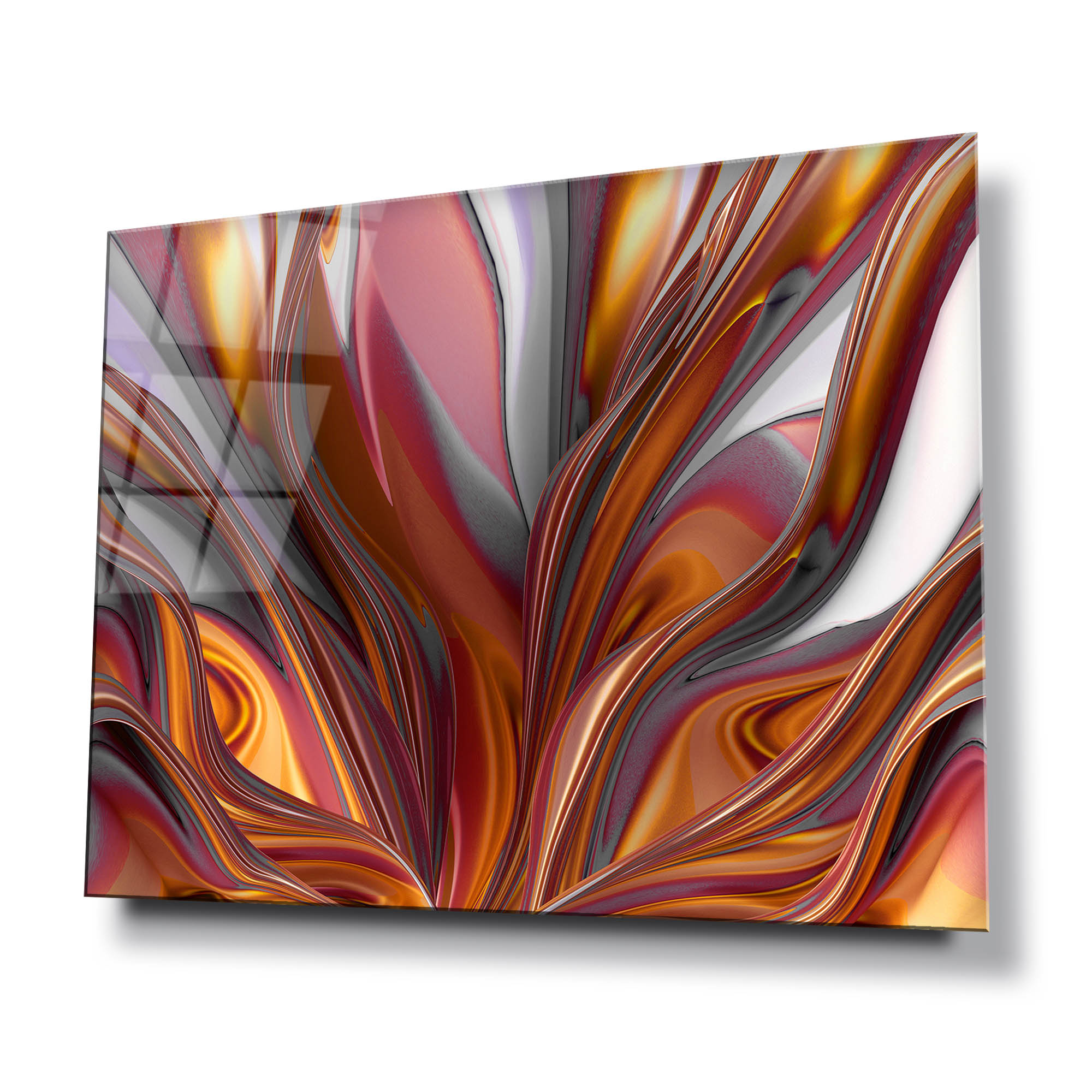 Mosaic Stain Glass Kitchen Glass Splashback